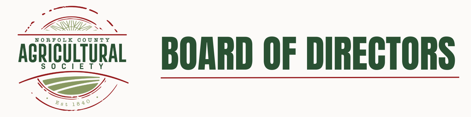 Board of Directors - Norfolk County Agricultural Society